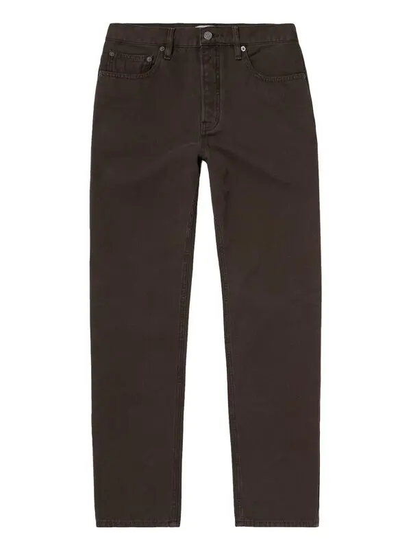 FRAME Straight-leg Jeans - Brown