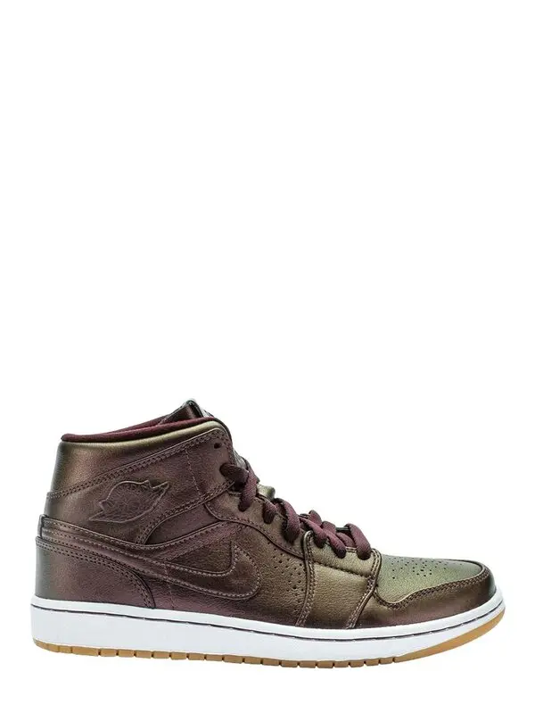 JORDAN 1 Mid Nouveau Sneakers - Red