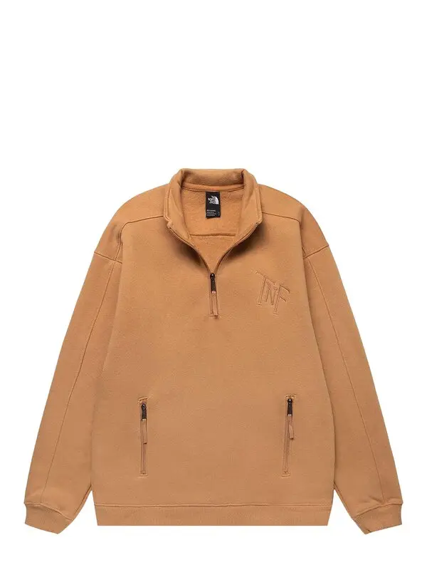 The North Face Heavyweight 1/4 Zip - Tan
