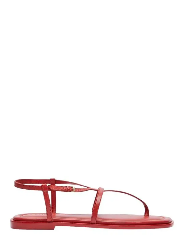 A.emery Remly Leather Sandals - Red