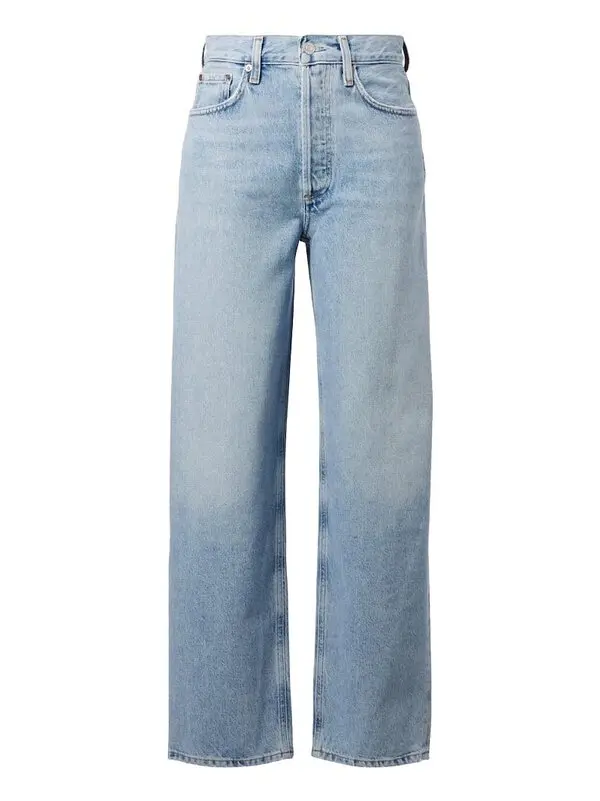 AGOLDE Henson Wide-leg Jeans - Blue
