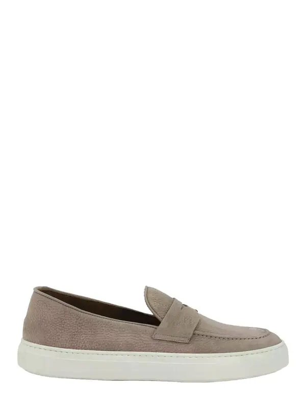 Fratelli Rossetti Leather Loafers - Neutrals