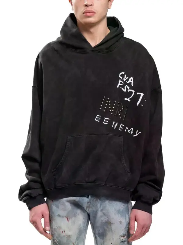 RRR123 Inri Cva Hoodie - Black