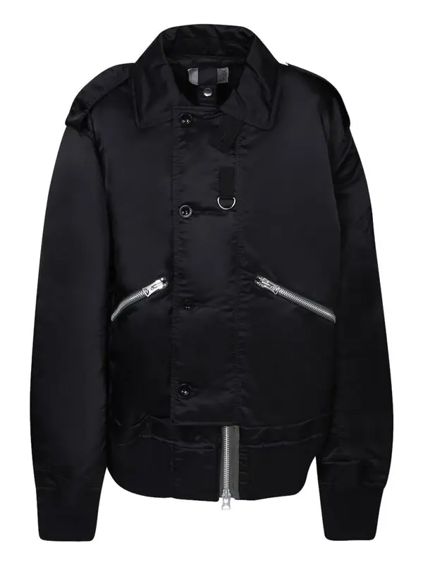 Sacai Nylon Jacket - Black
