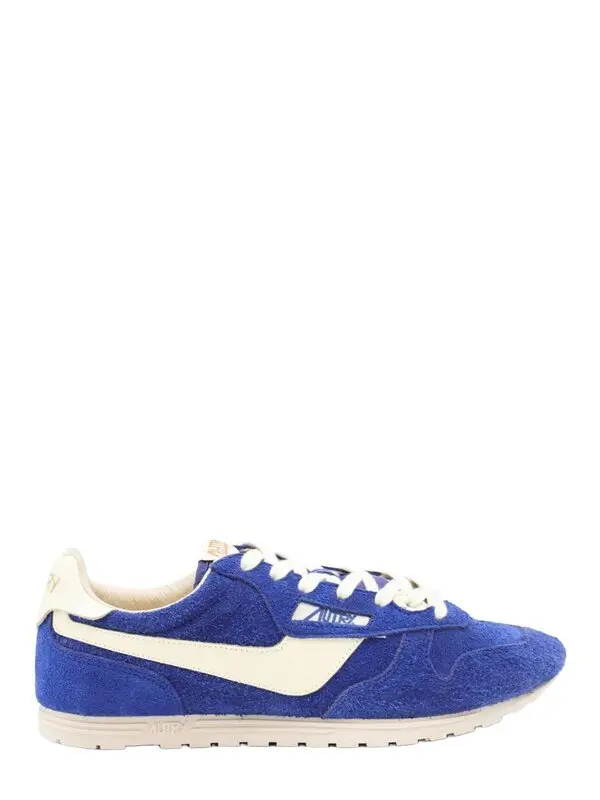 AUTRY Low Leather Sneakers - Blue