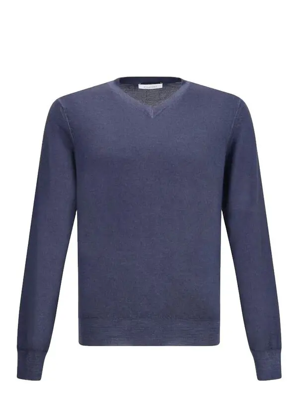 CRUCIANI V-neck Knitwear - Green