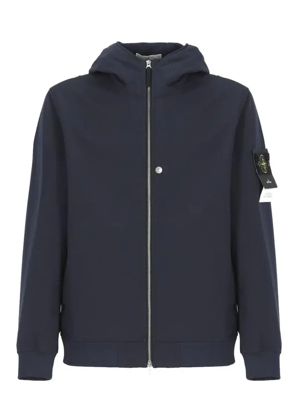 Stone Island Zip-up Jacket - Blue