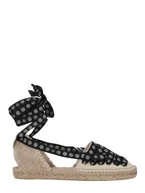 CASTAÑER X 10 CORSO COMO Espadrilles - Ivory+black