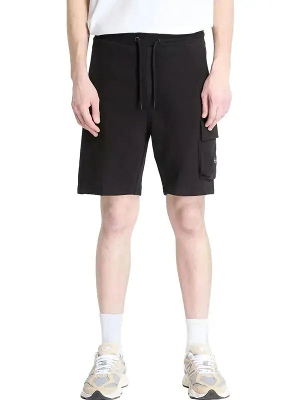 Calvin Klein Cotton Track Shorts - Black