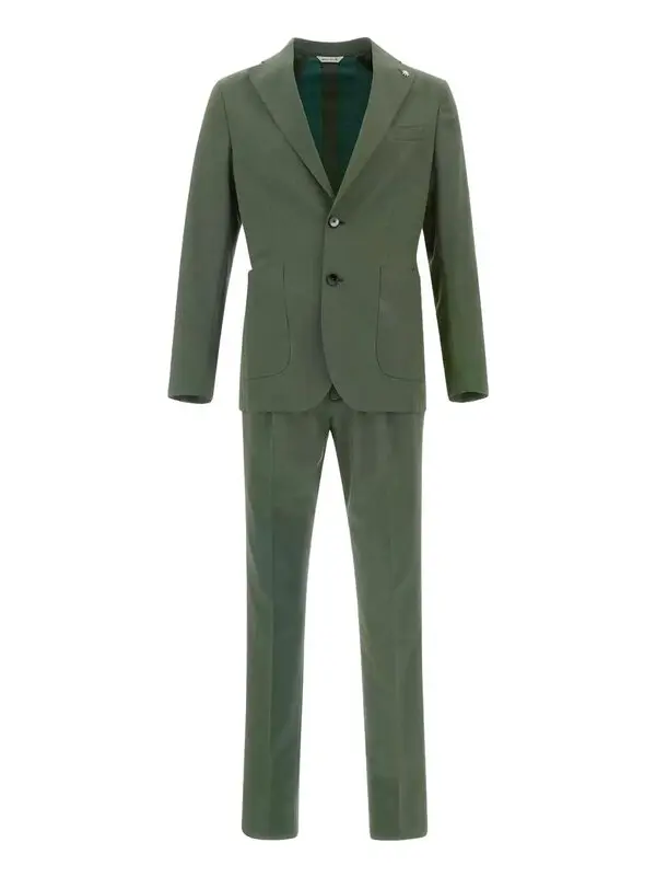 MANUEL RITZ Single-breasted Suit - Green