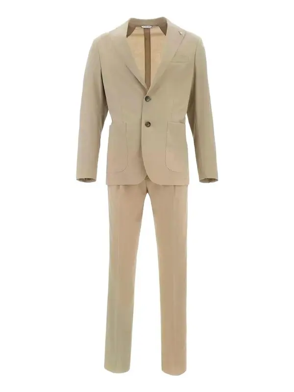 MANUEL RITZ Single-breasted Suit - Neutrals