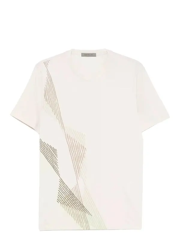 Corneliani Jersey T-shirt - Neutrals