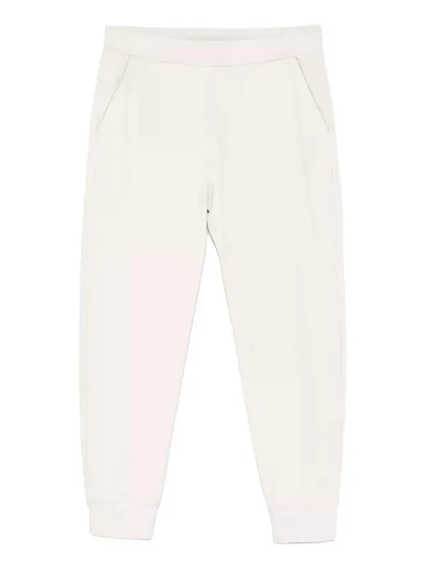 Corneliani Logo-appliqué Track Pants - Neutrals