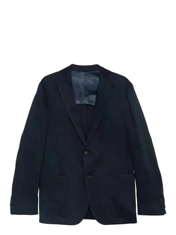Corneliani Single-breasted Blazer - Blue