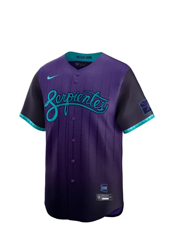 Nike Corbin Carroll Arizona Diamondbacks City Connect Mlb Limited Jersey - Purple