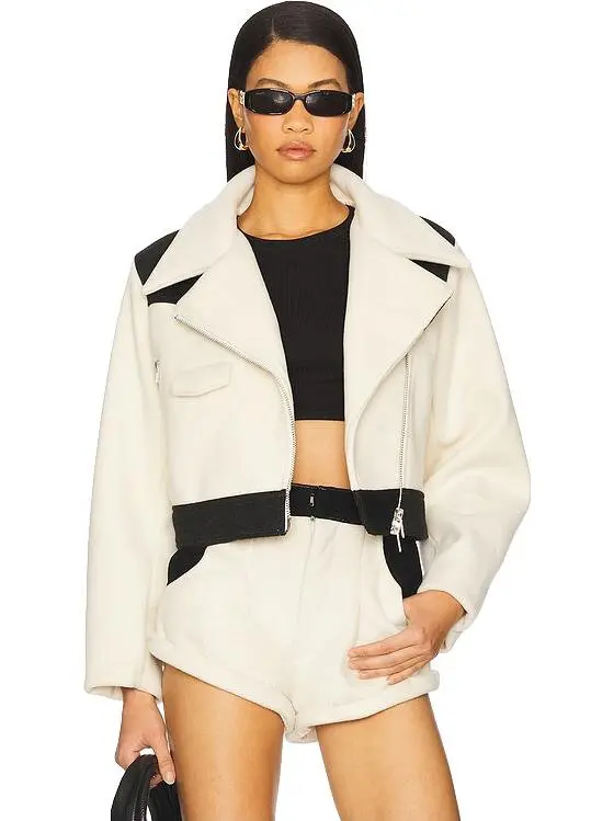 UNDERSTATED LEATHER X Revolve Love Story Jacket - Beige