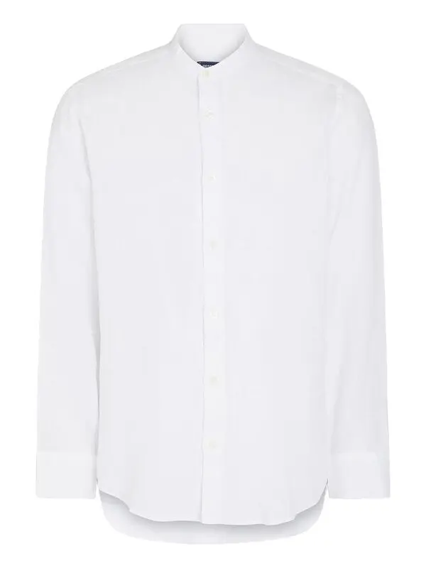 Frescobol Carioca Jorge Linen Shirt - White