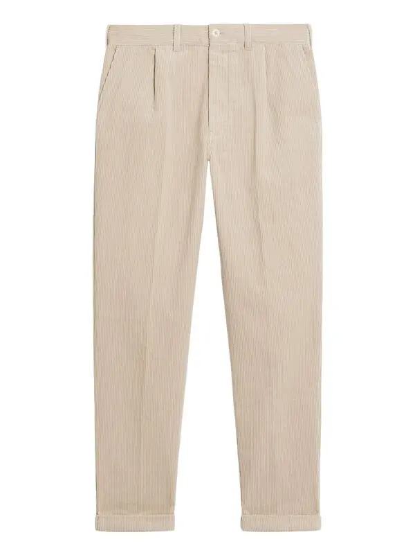 ALEX MILL Cotton-corduroy Pants - Beige