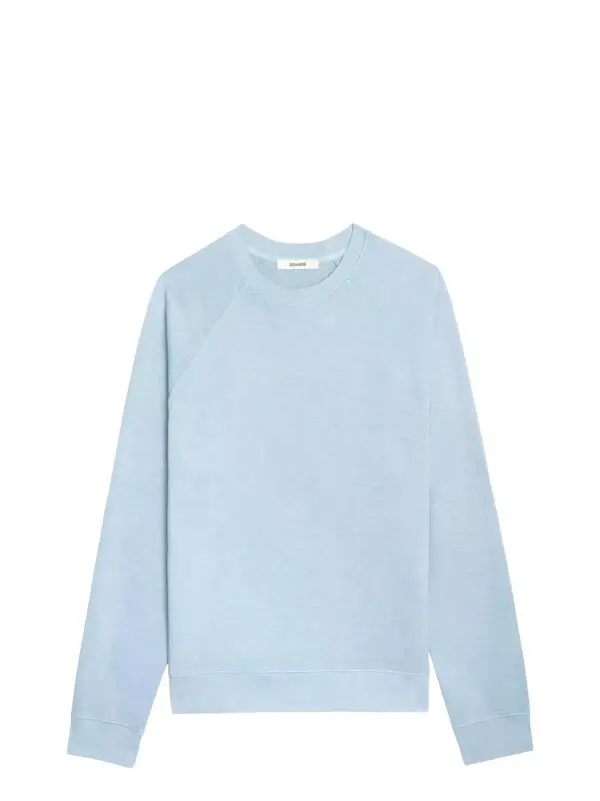 Zadig&Voltaire Sweatshirt With Embroidered Detail - Blue