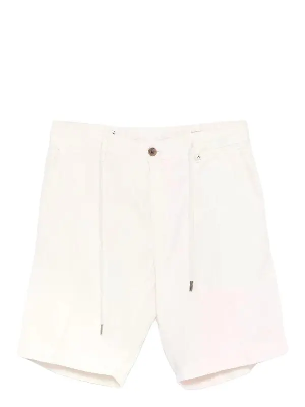 MYTHS Drawstring-waist Shorts - White