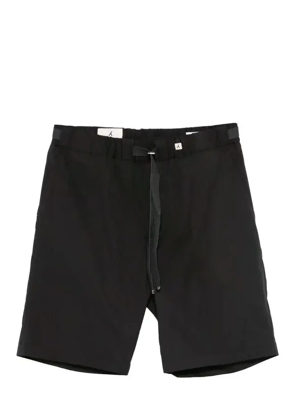 MYTHS Drawstring-waist Shorts - Black