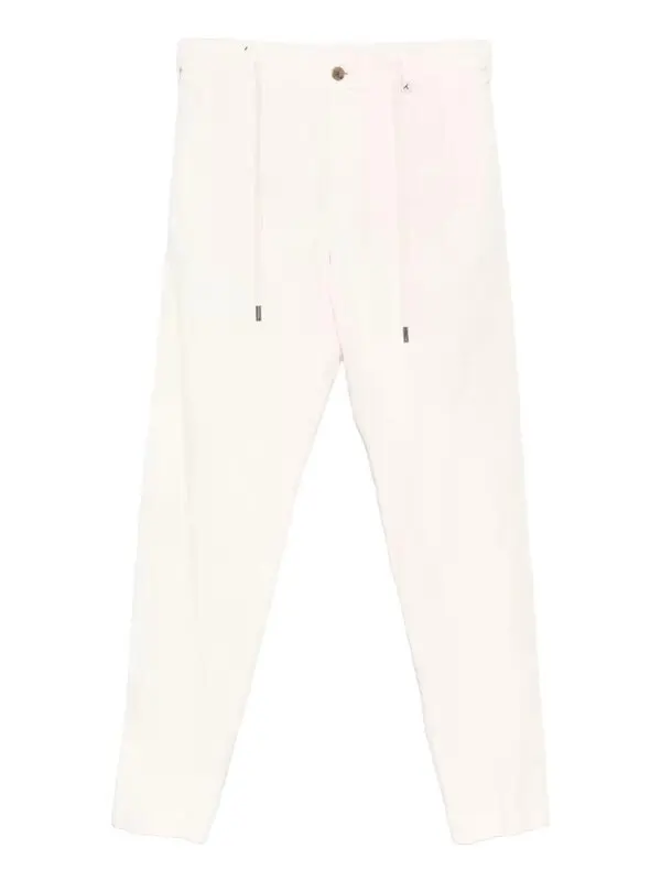 MYTHS Drawstring-waist Trousers - Neutrals