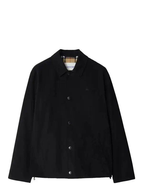 Burberry Cotton Jacket - Black
