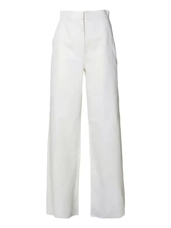 Max Mara High-waisted Trousers - White