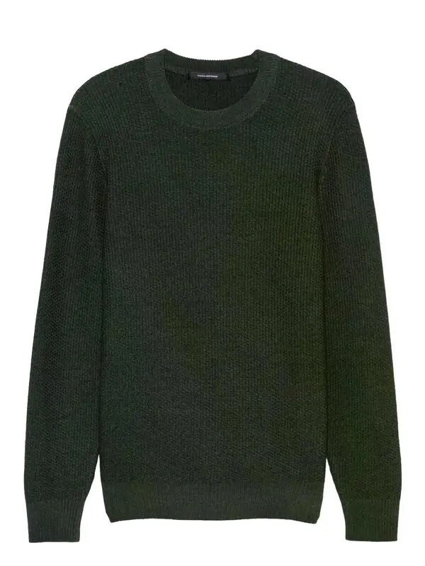 Tagliatore Virgin Wool Jumper - Green