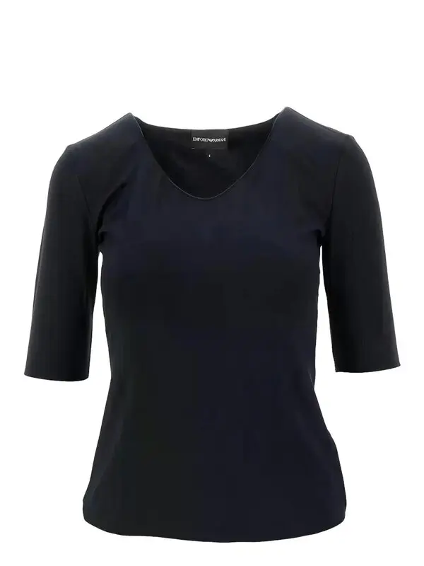 Emporio Armani V-neck T-shirt - Blue