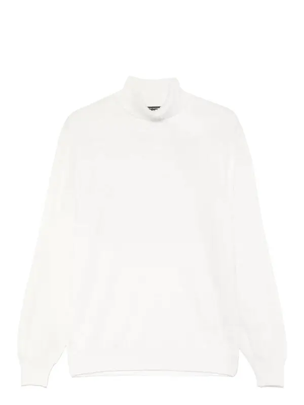 Tagliatore Virgin Wool Jumper - White