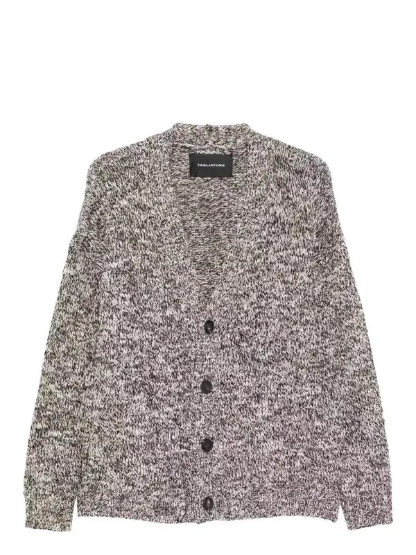 Tagliatore Wool-blend Cardigan - Neutrals