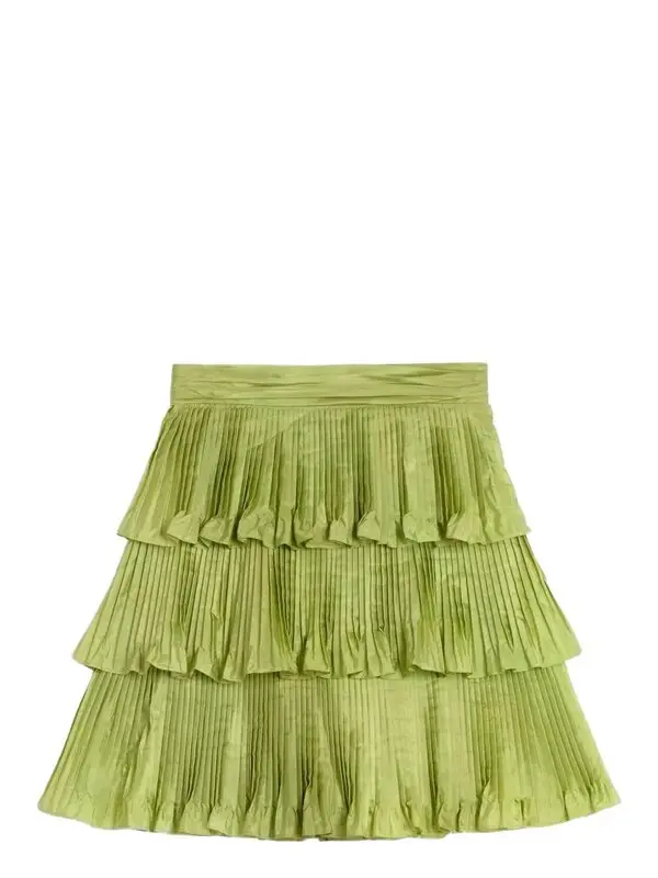 Valentino Garavani Taffeta Skirt - Green