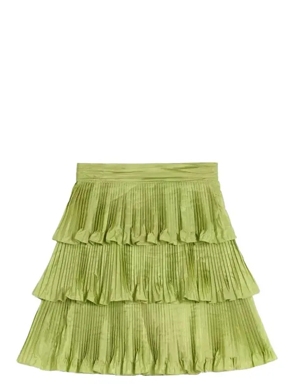 Valentino Garavani Taffeta Skirt - Green