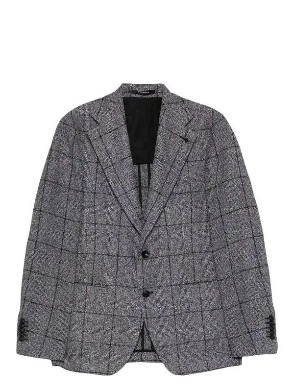 Tagliatore Single-breasted Blazer - Grey