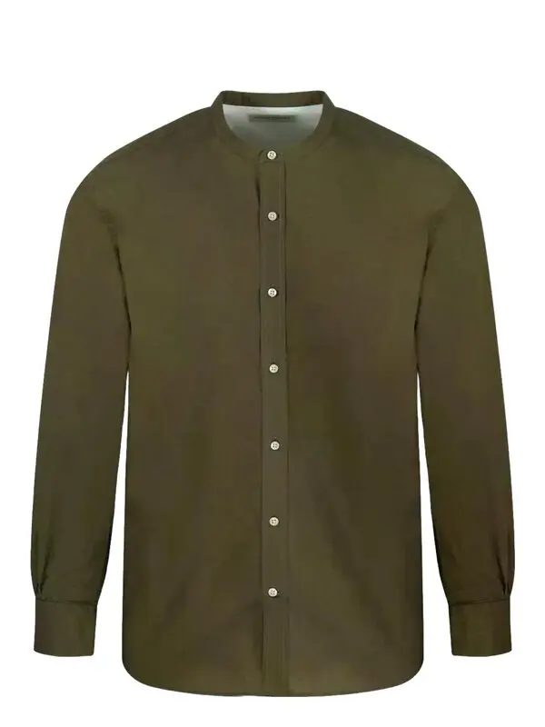 Officine Générale Organic Cotton Shirt - Green