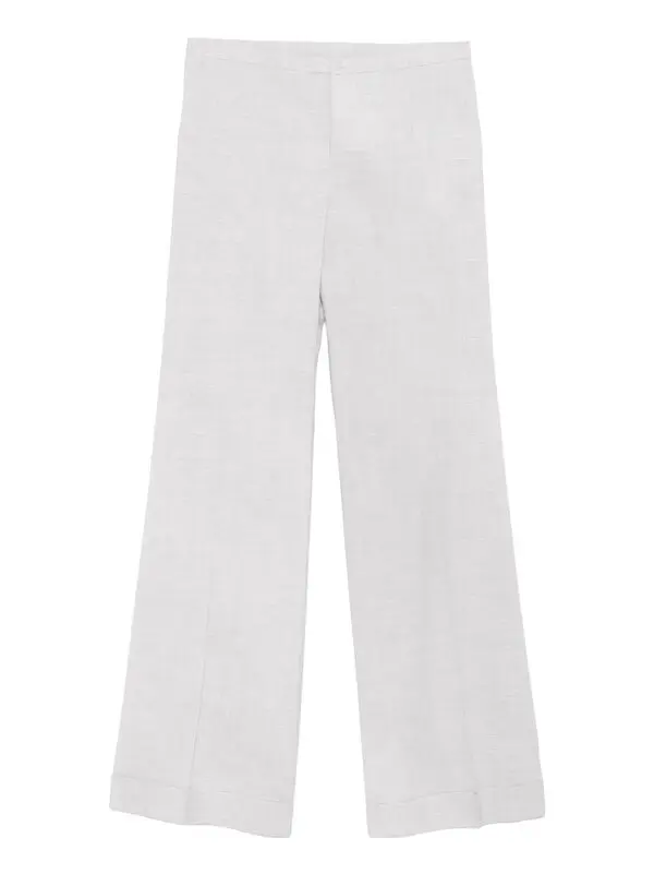 Philosophy Di Lorenzo Serafini Pressed-crease Trousers - Grey