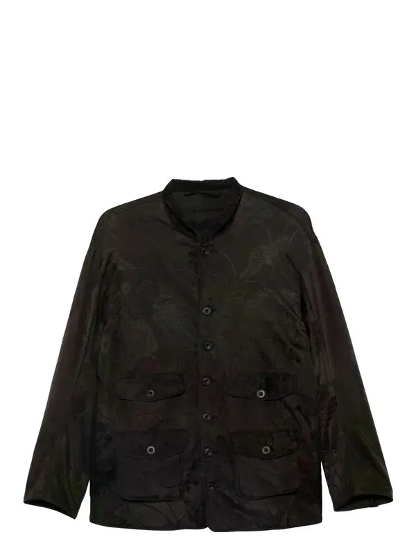 CHRISTIAN PEAU Silk Jacket - Brown