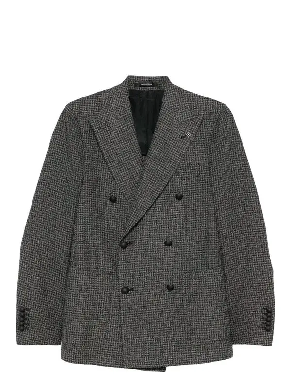 Tagliatore Double-breasted Blazer - Grey