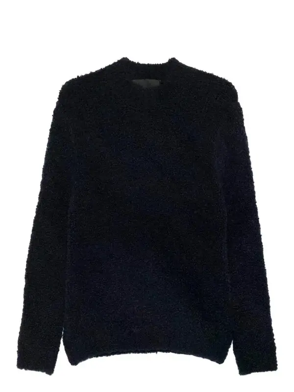 Tagliatore Virgin Wool-blend Jumper - Blue