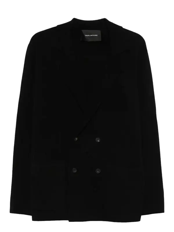 Tagliatore Double-breasted Blazer - Black