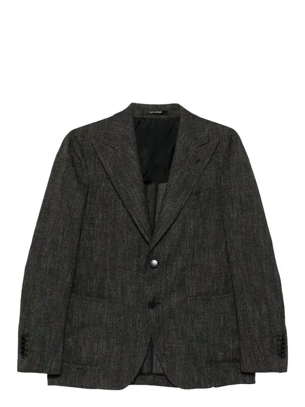 Tagliatore Single-breasted Blazer - Green