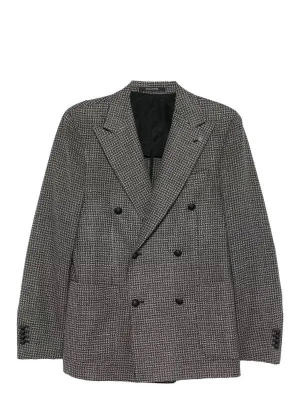 Tagliatore Double-breasted Blazer - Grey