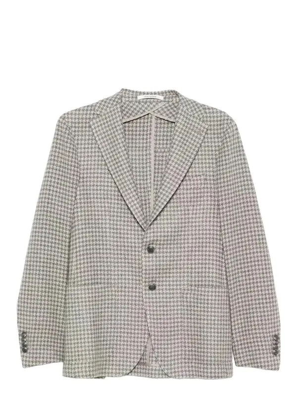 Tagliatore Single-breasted Blazer - Grey