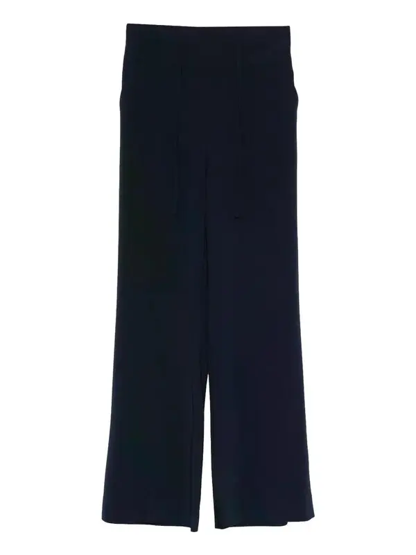 D.exterior High-waisted Trousers - Blue