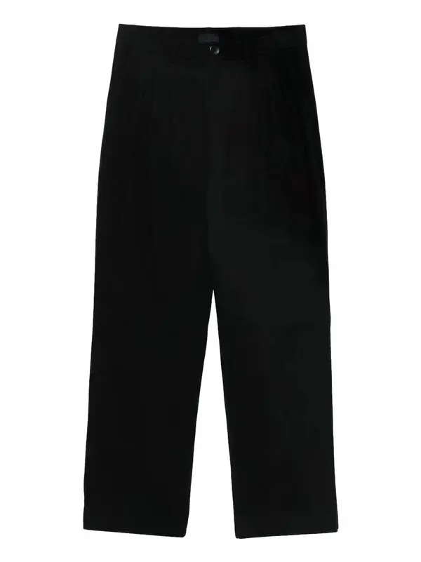 FREI-MUT Straight-leg Trousers - Black