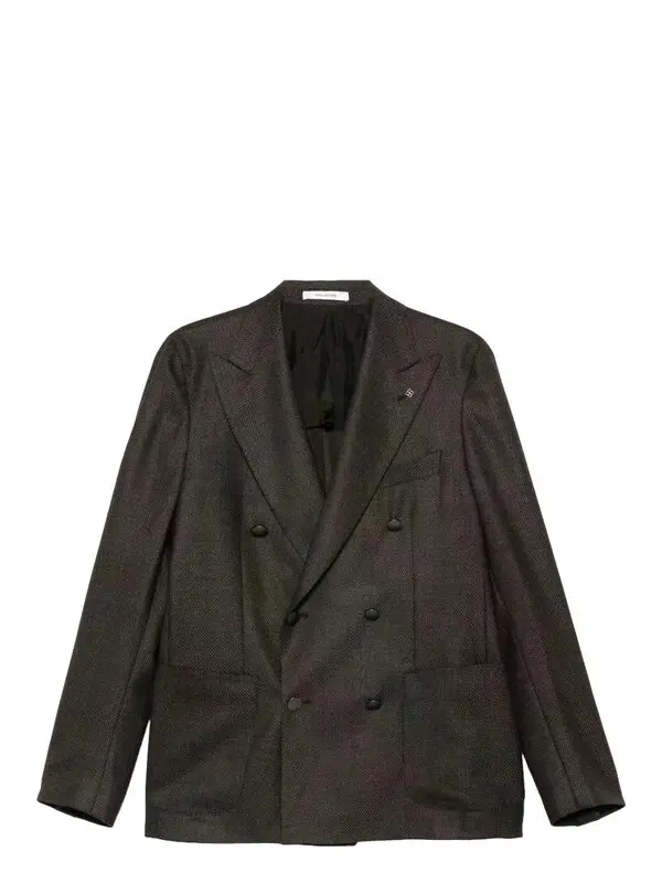 Tagliatore Double-breasted Blazer - Black