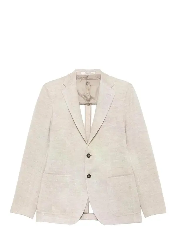 Tagliatore Single-breasted Blazer - Neutrals
