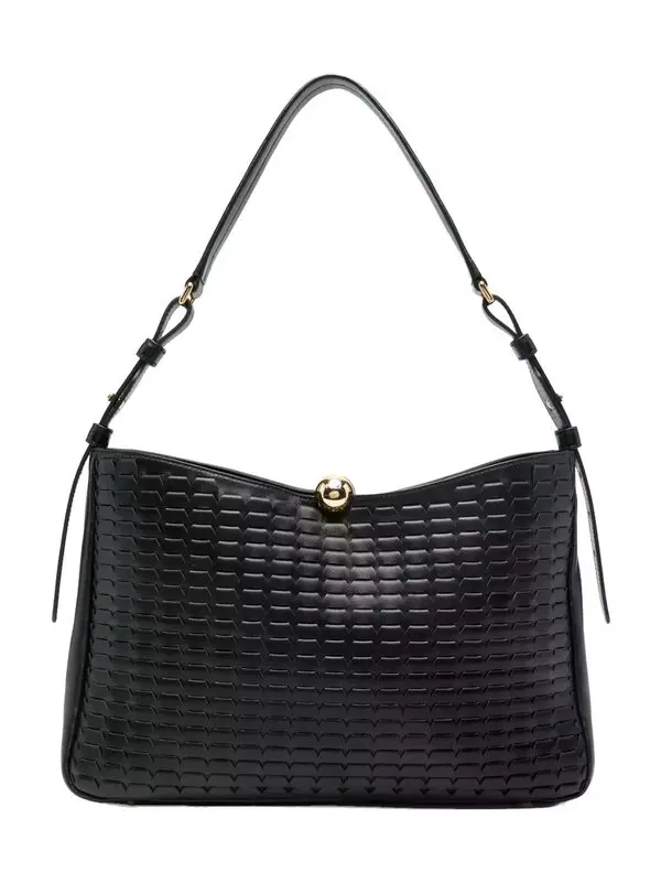 Furla Leather Shoulder Bag - Black