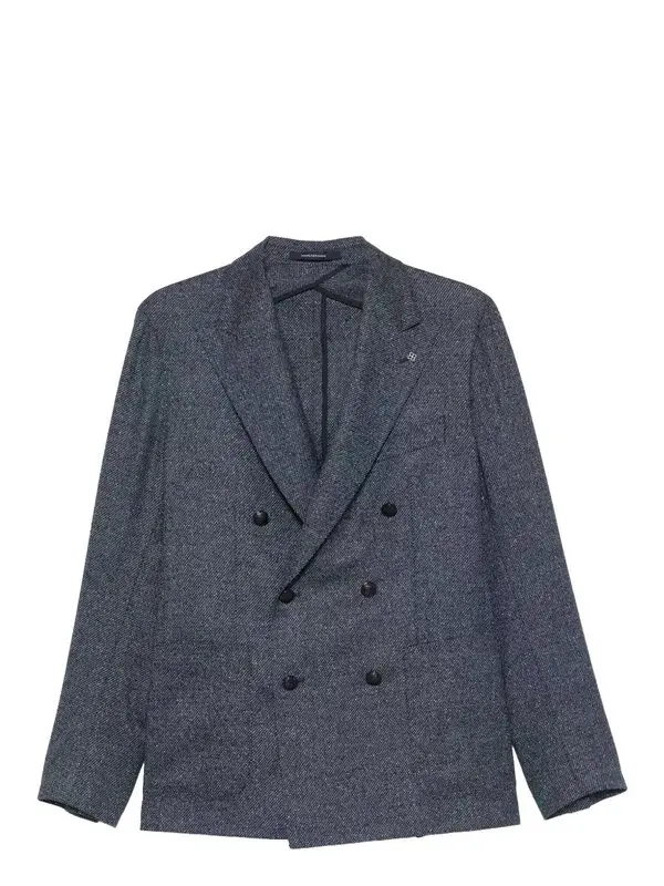 Tagliatore Double-breasted Blazer - Blue